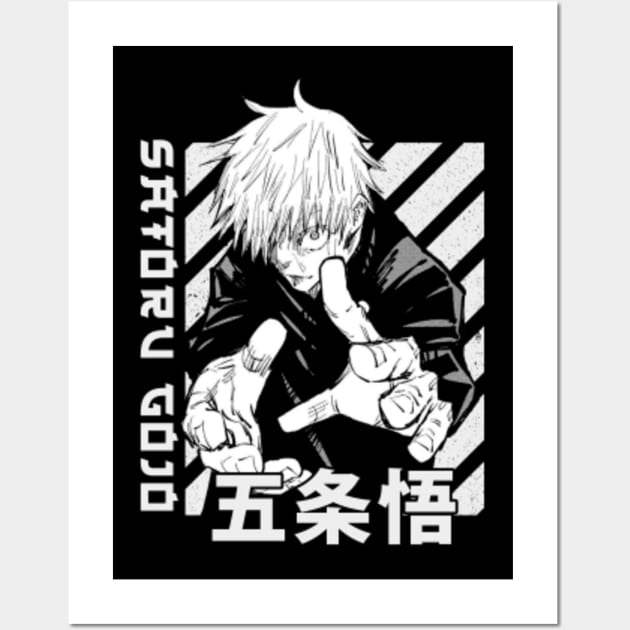 Satoru Gojo Satoru Gojo Posters And Art Prints Teepublic